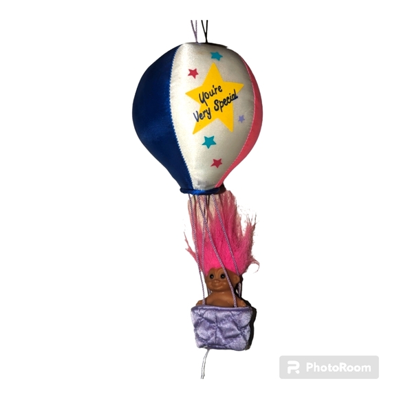 Russ | Toys | Vintage Russ Troll In Hot Air Balloon Youre Very Special ...